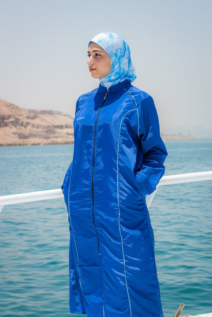 Marble Blue Burkini – SAM HIJAB